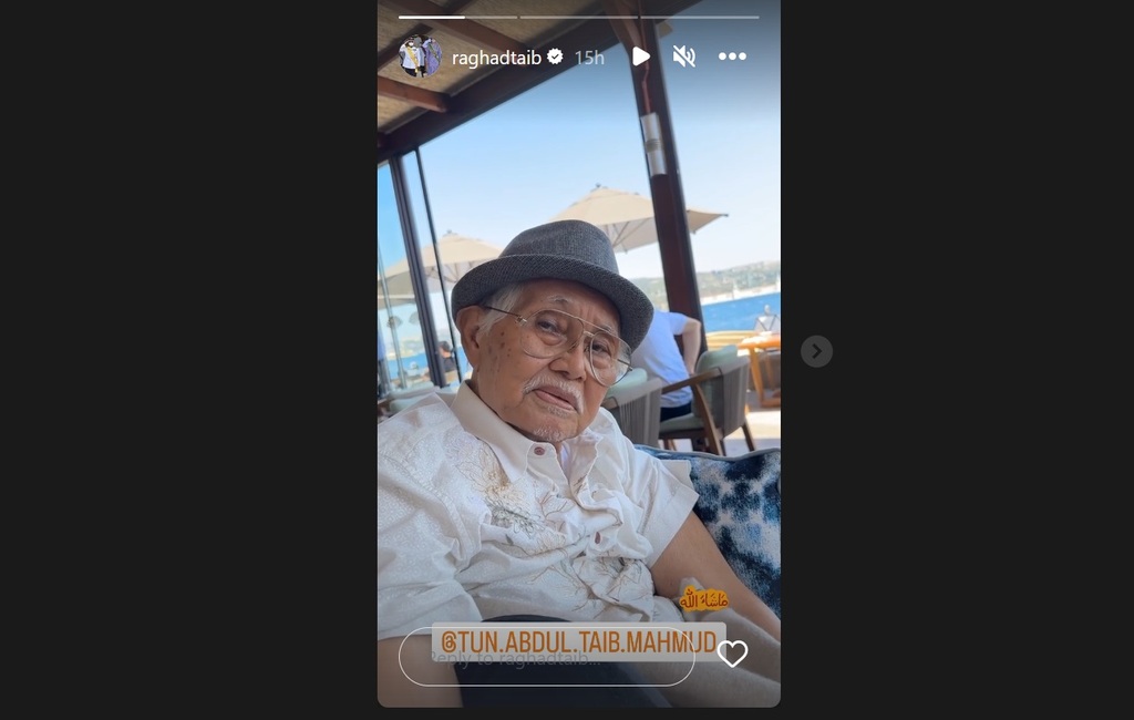 Taib Mahmud seen in Instagram story, TikTok video shared by wife | Scoop