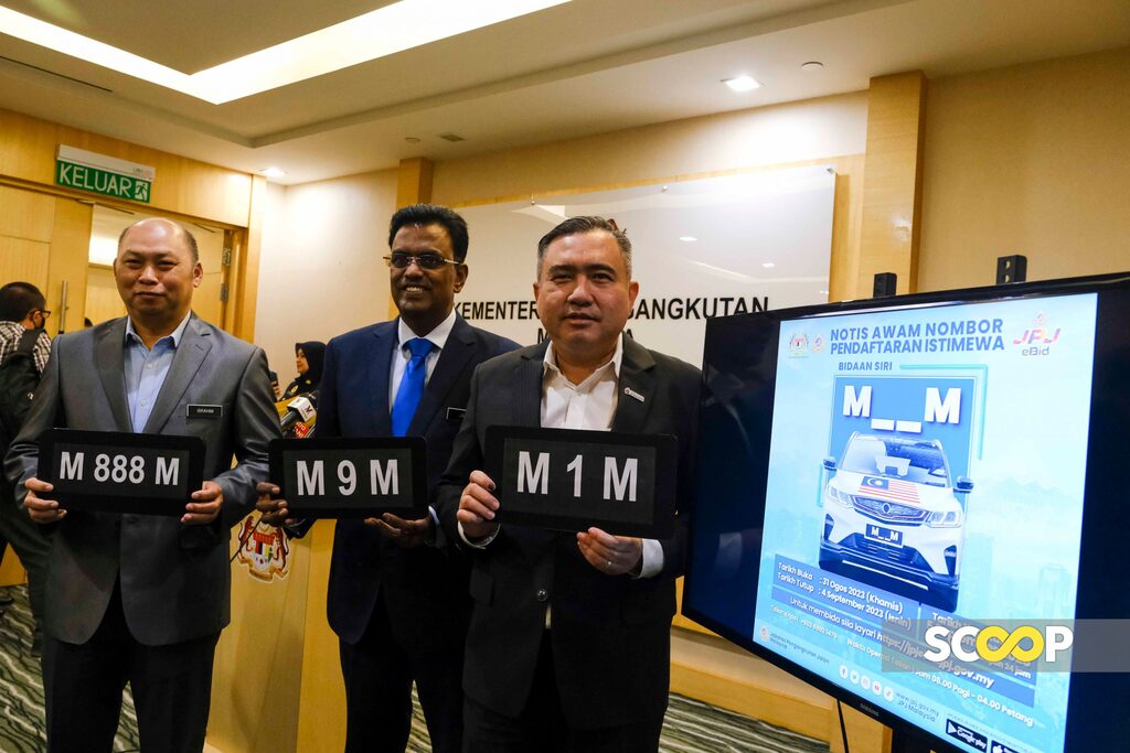 Bid for special ‘M_M’ number plates open Aug 31-Sept 4: Loke | Scoop