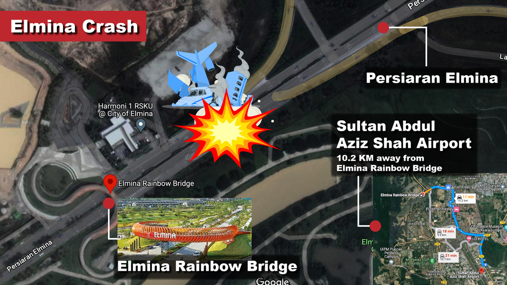 Last-minute crash: aircraft plummets in Elmina moments before scheduled ...