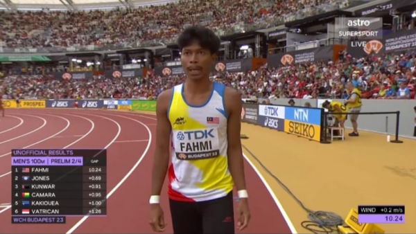 World Championships: M'sia’s Azeem storms through prelims, earns spot in 100m heats | Scoop