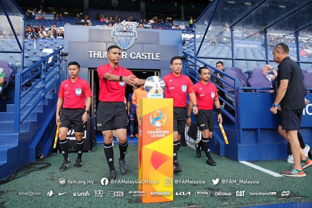 Trio become first Malaysians to referee in ACL match using VAR | Scoop