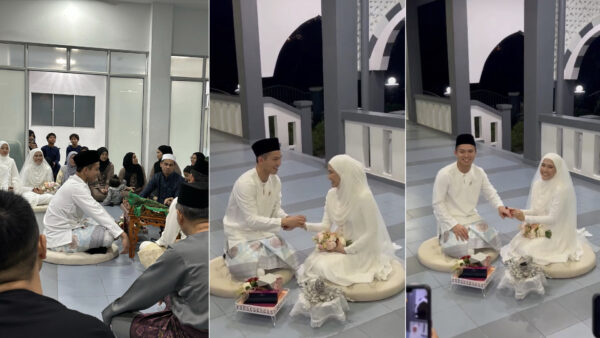Nervous Nur Izzuddin ties the knot | Scoop