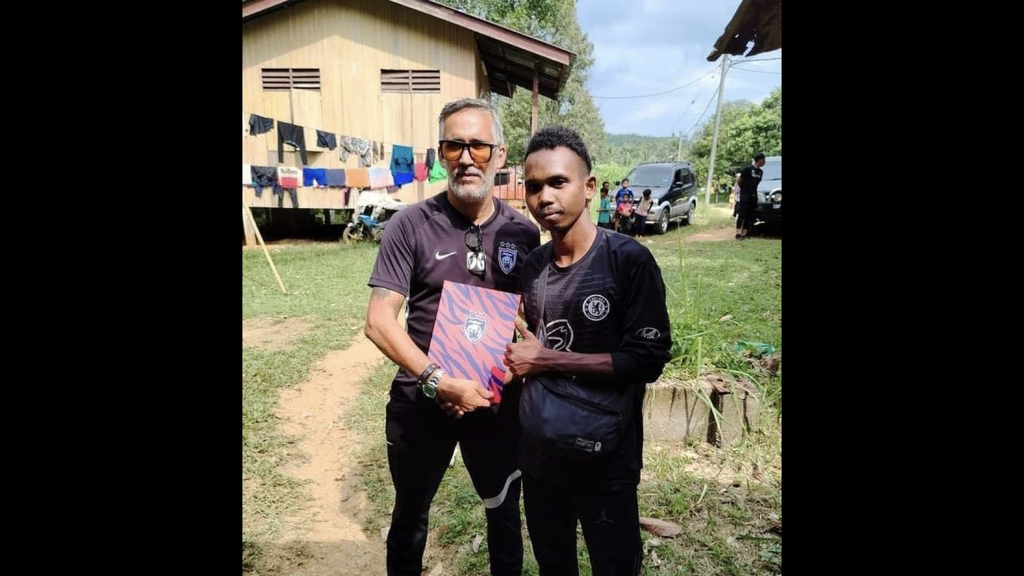 Handpicked Bateq orang asli teen excited to join JDT Academy | Scoop