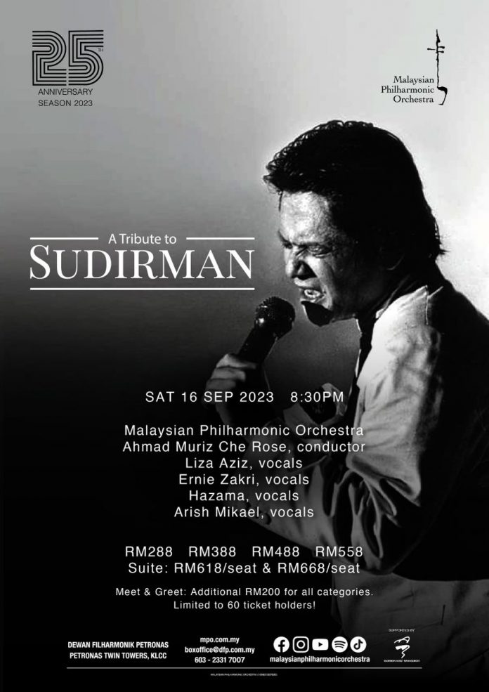 Sudirman bakal ‘muncul’, penonton dihiburkan dengan lagu popular ...