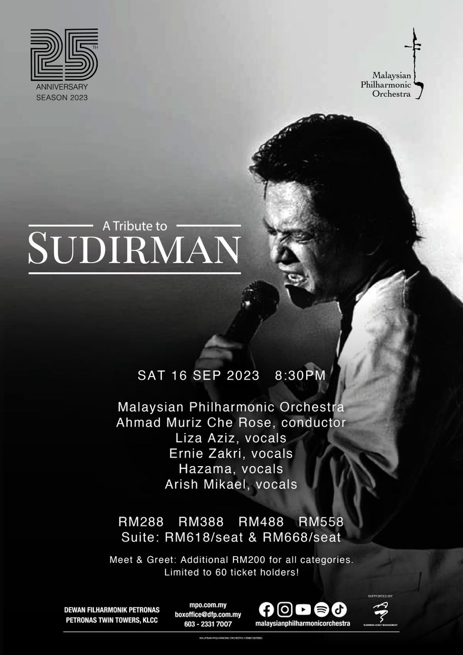 Sudirman bakal ‘muncul’, penonton dihiburkan dengan lagu popular ...