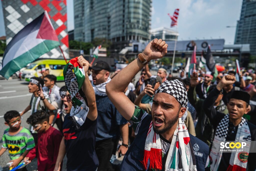 Nearly 1,000 rally for Palestine in Kuala Lumpur | Scoop