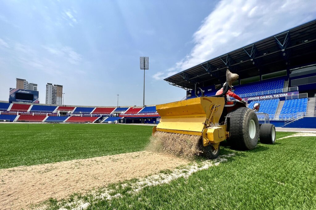 JDT embraces cutting-edge hybrid grass technology for upgraded pitch ...