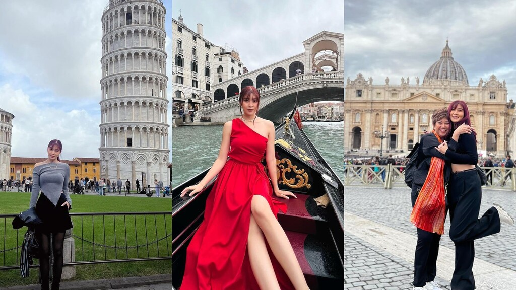 Elizabeth Tan sambut hari lahir ke-30 sambil naik gondola di Venice | Scoop