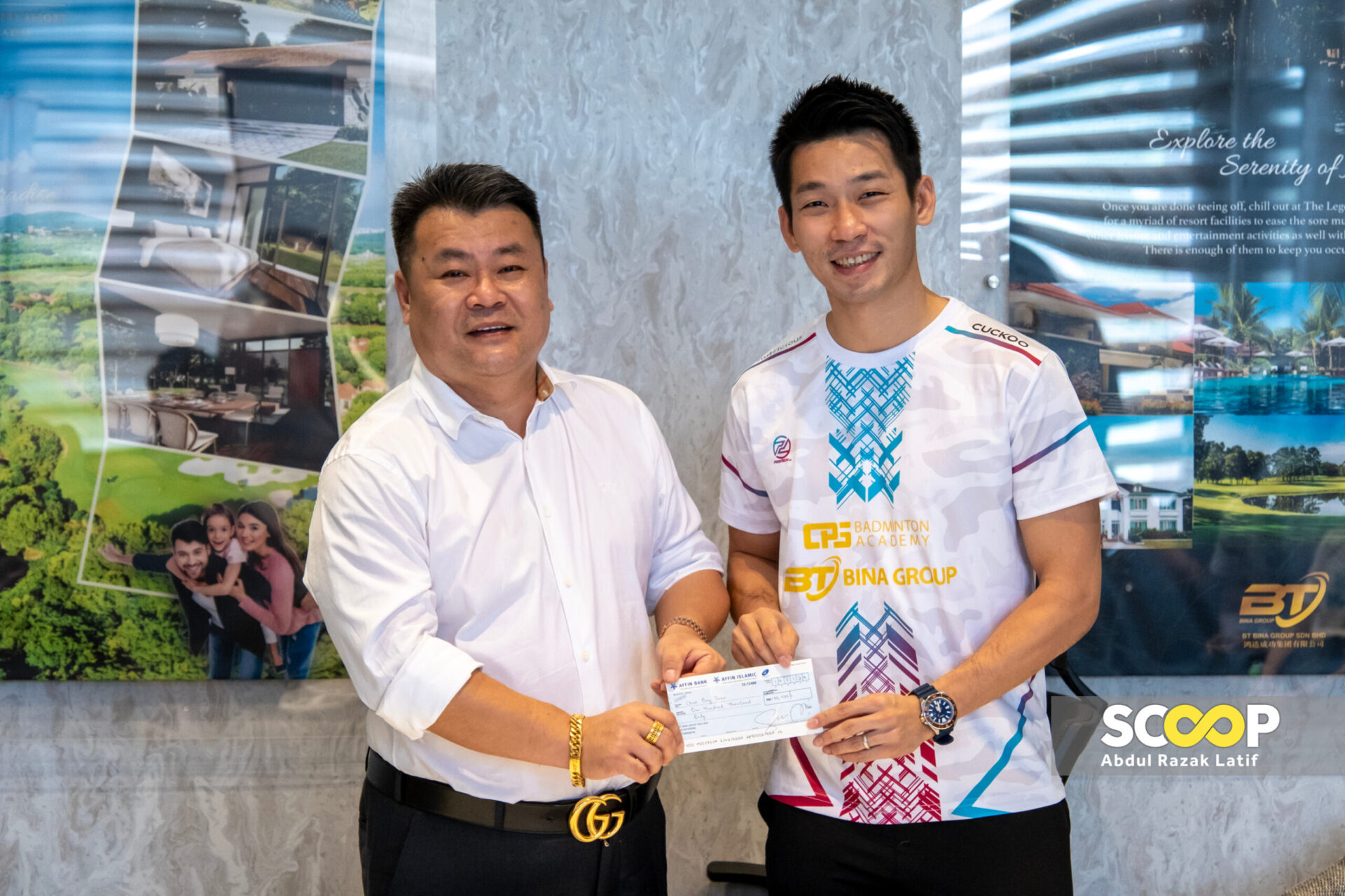 Chan Peng Soon’s academy receives RM200,000 sponsorship from BT Bina Group | Scoop