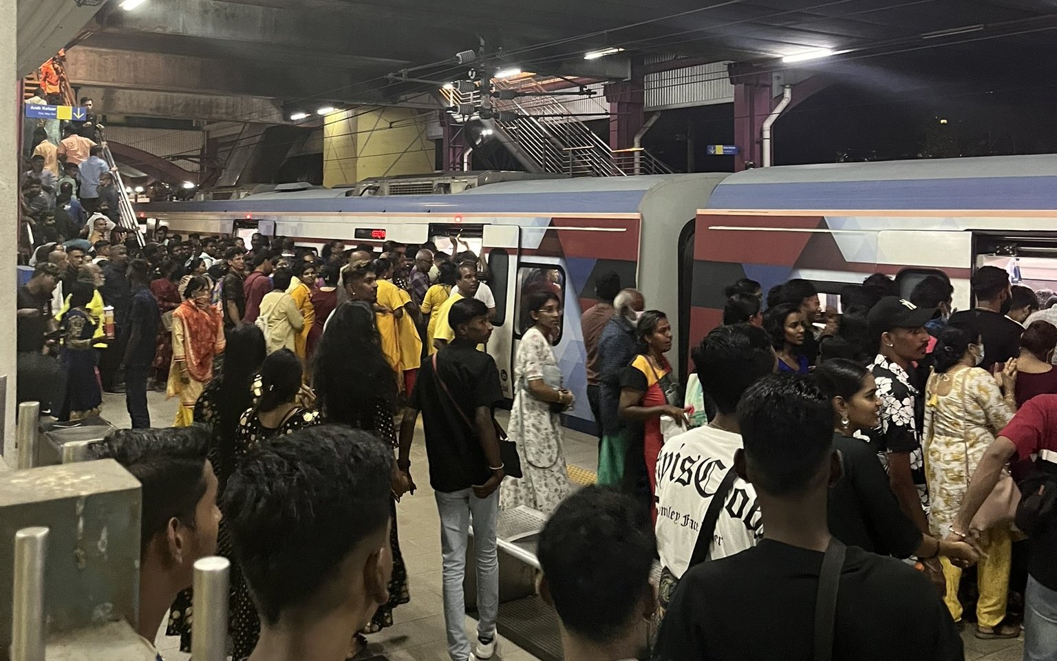 Thaipusam celebration turns into jam-packed nightmare as KTM faces ...