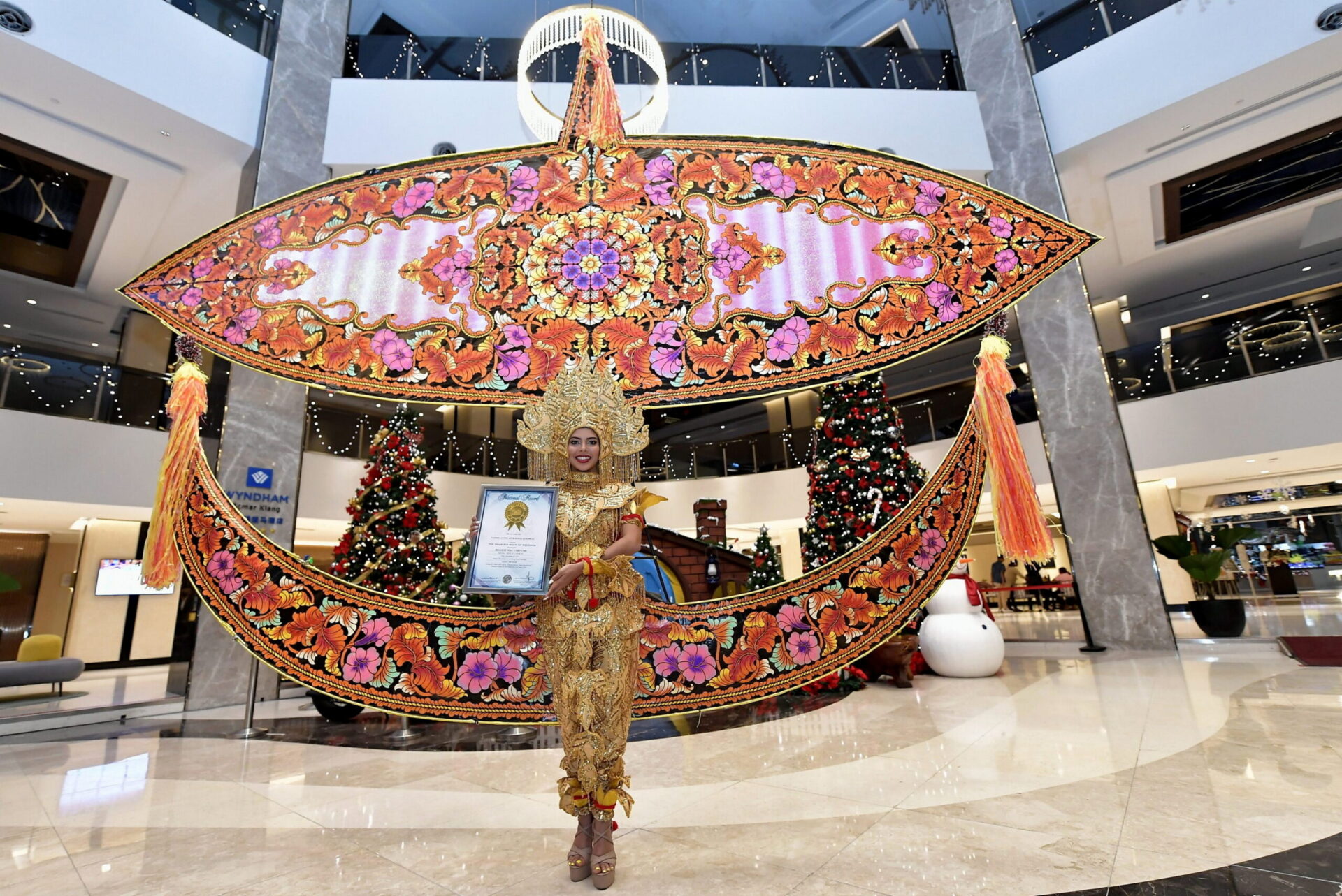 Mrs Malaysia’s ‘Puteri Wau Bulan’ designer proud of global debut | Scoop