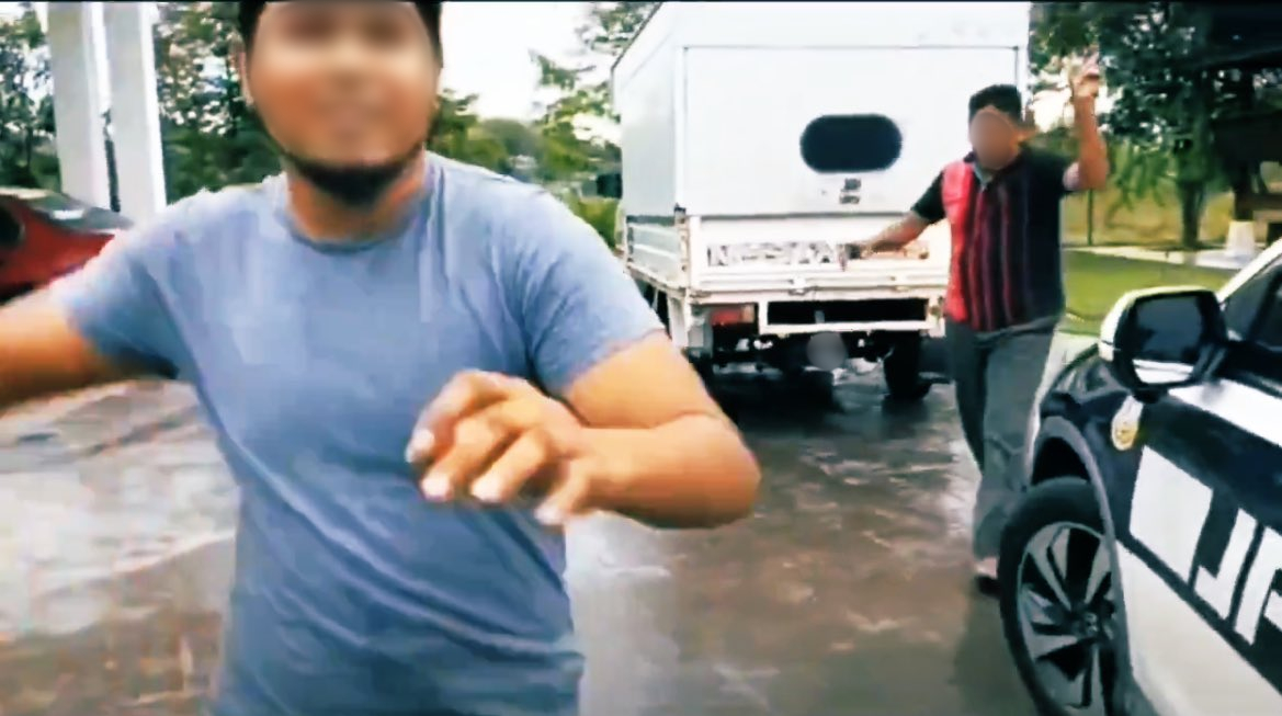 Pemandu lori tumbuk penguat kuasa JPJ sudah ditahan, didakwa di mahkamah | Scoop