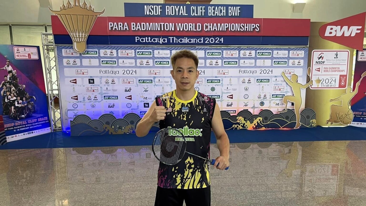 Para-Badminton World Championships: Liek Hou adds two gold medals to ...