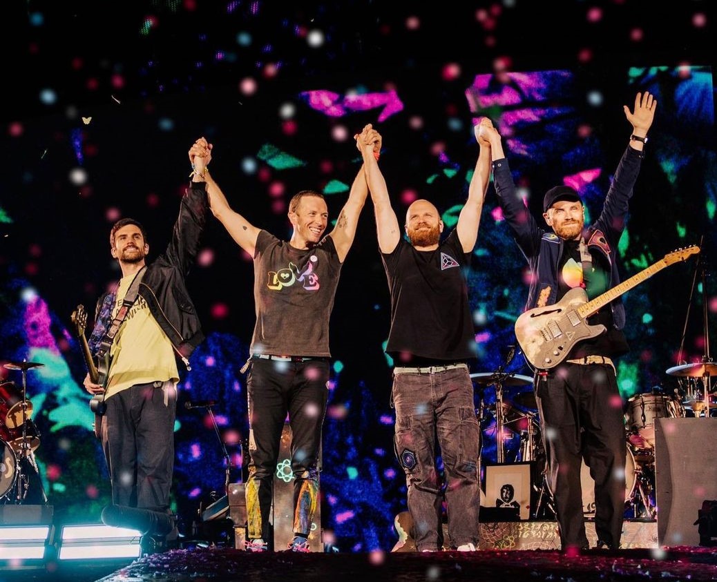 Up and up, don’t ever give up: Coldplay vows to one day perform in ...