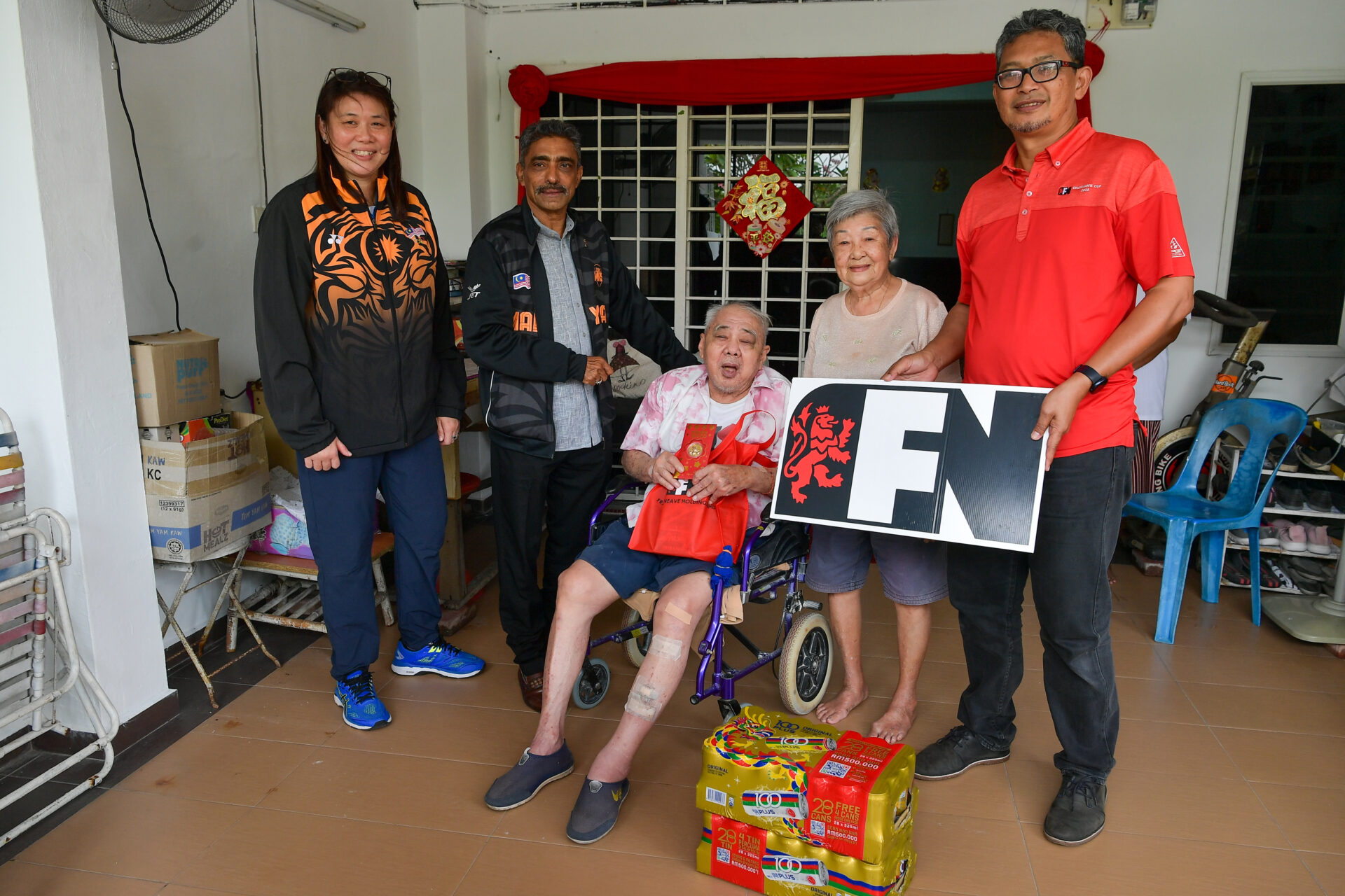 Yakeb, NSC, F&N bring CNY joy to former Olympian | Scoop