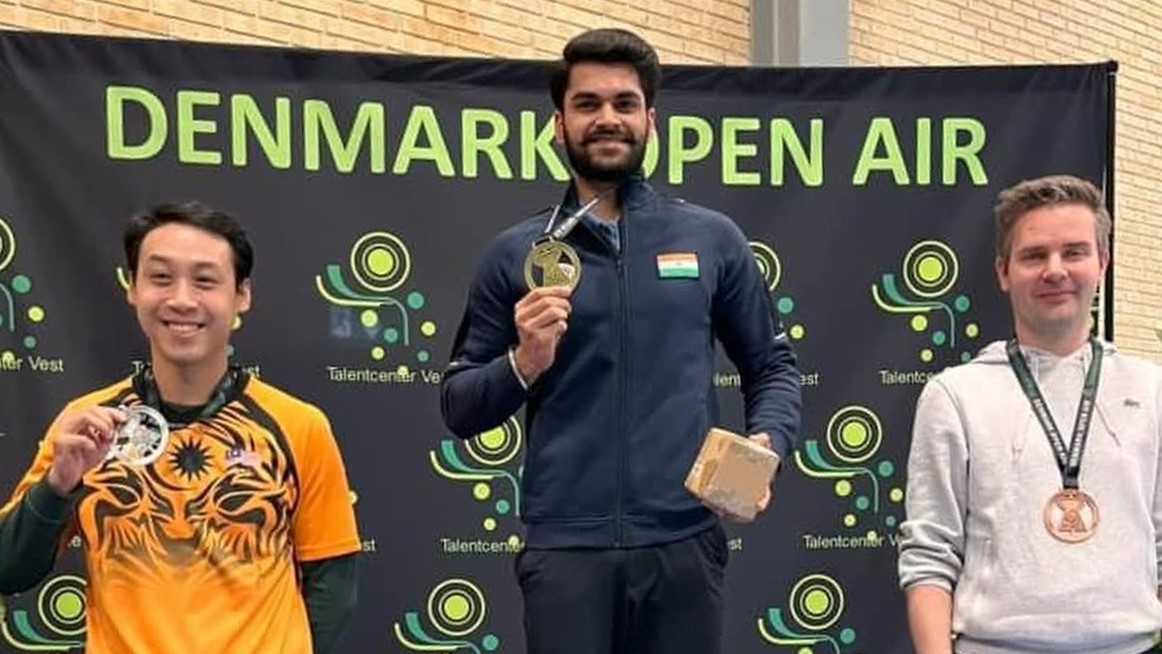 Johnathan aims and shoots for 10m air pistol silver in Denmark | Scoop