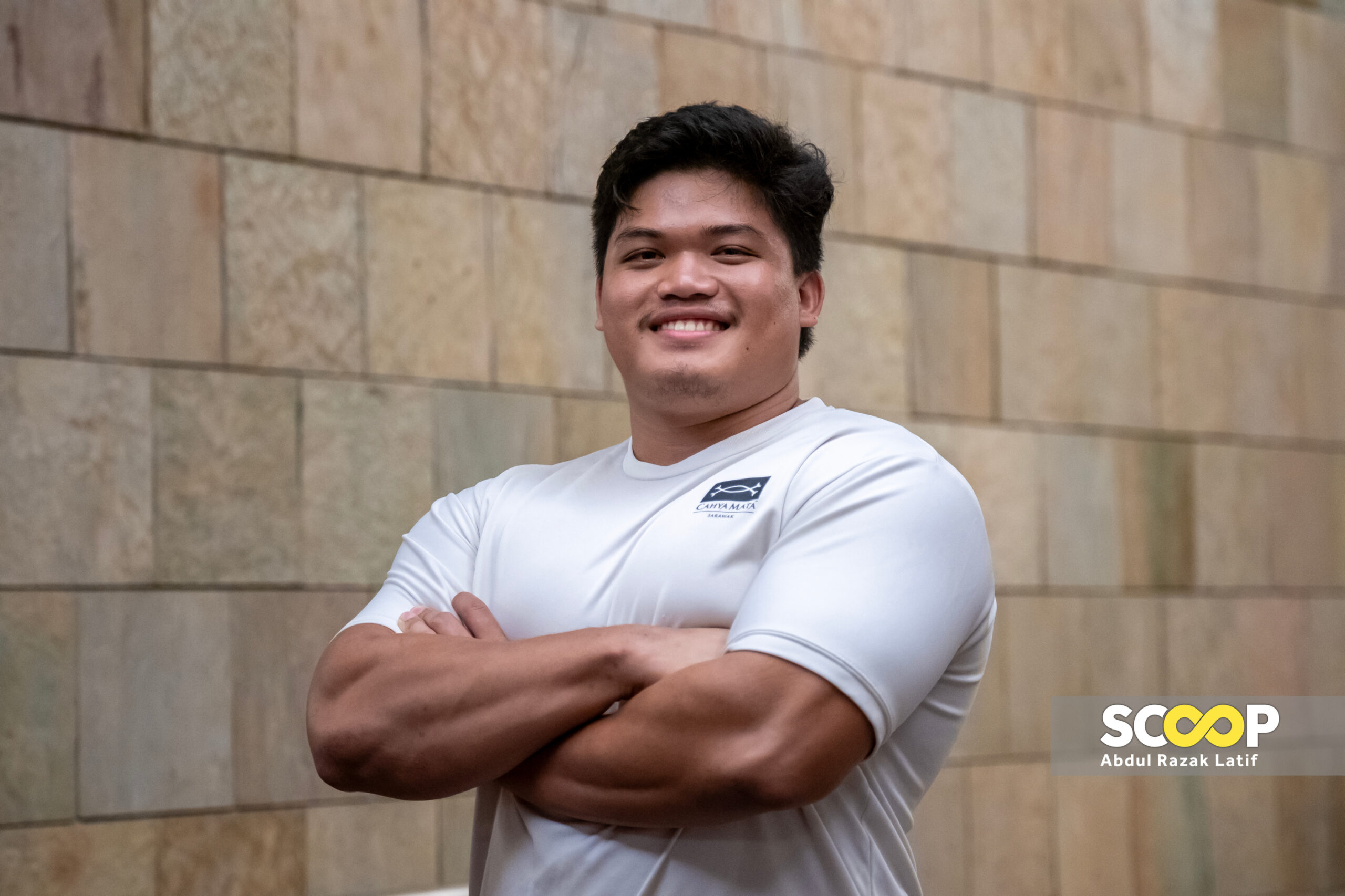 Jonah wins shot put gold at All Comers for strong start to 2024 | Scoop