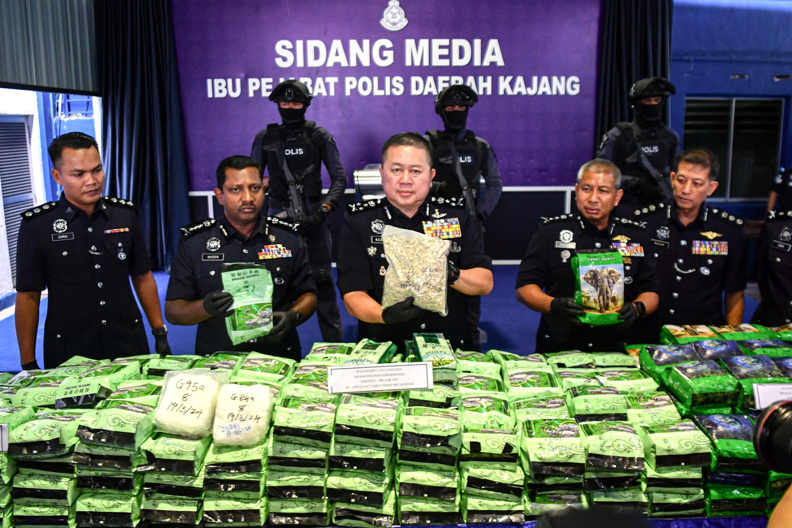 Cops cripple country’s largest recreational drug syndicate, seize RM14 ...