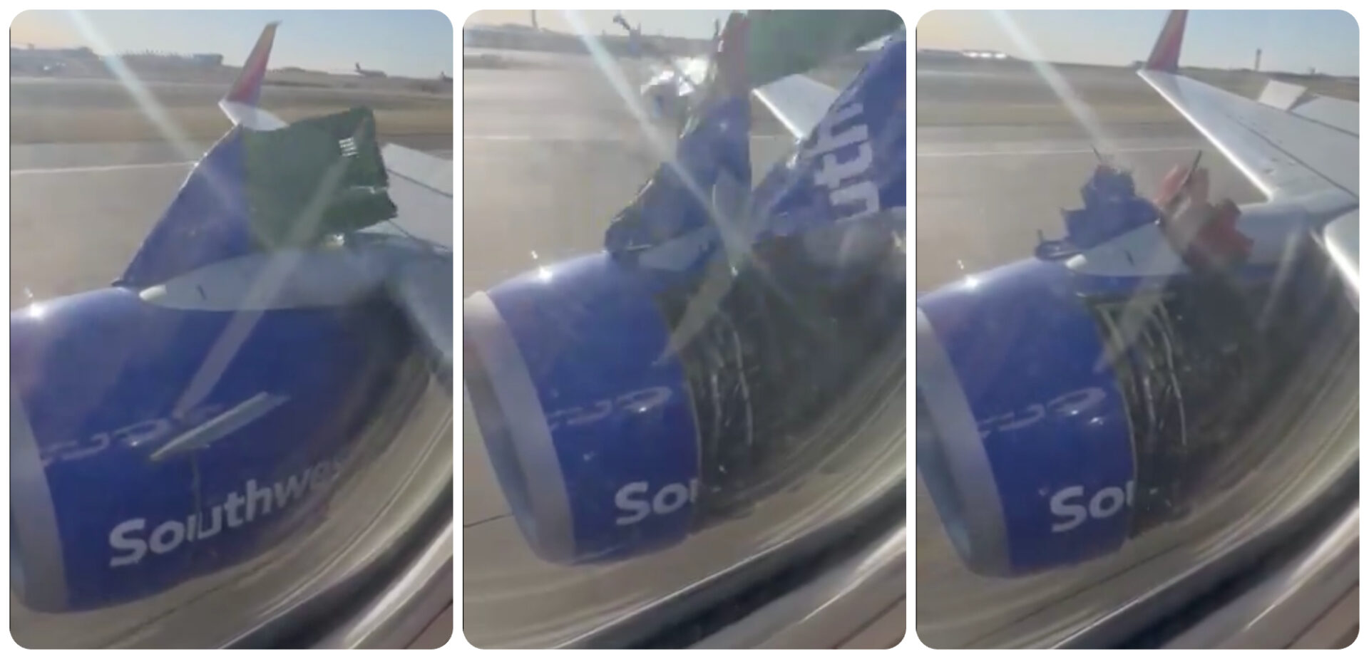 Engine cover fall-off on Southwest’s Boeing plane a maintenance issue ...