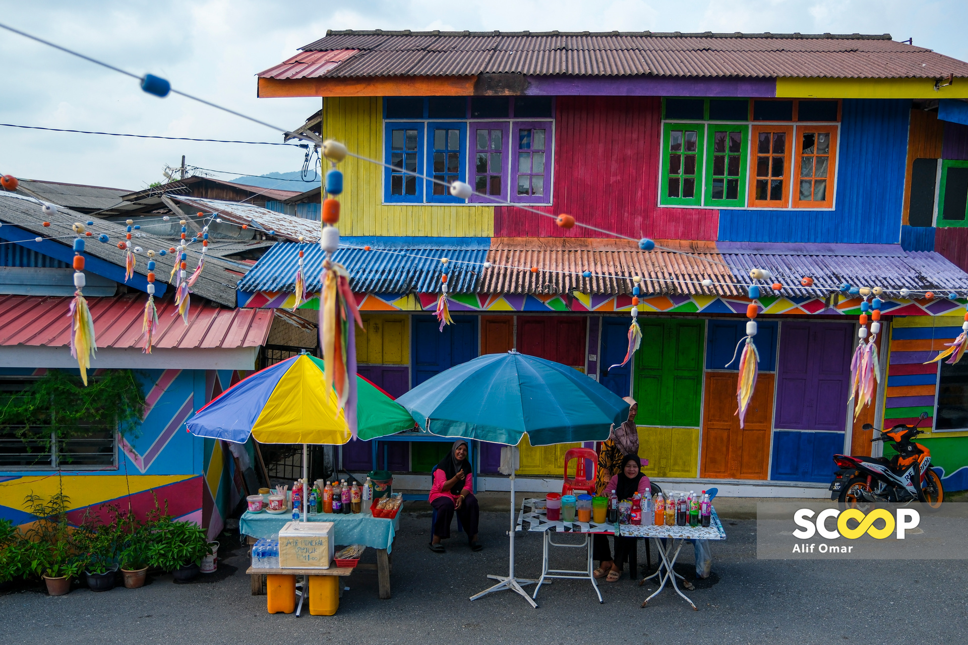 Photo of the day: A refreshing spectacle of colours at Kg Warna Warni ...