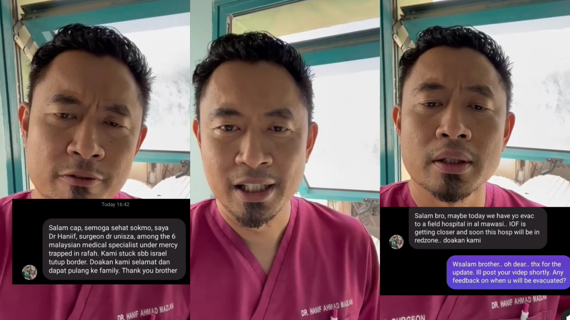 Enam pakar perubatan Mercy Malaysia terperangkap di Rafah | Scoop