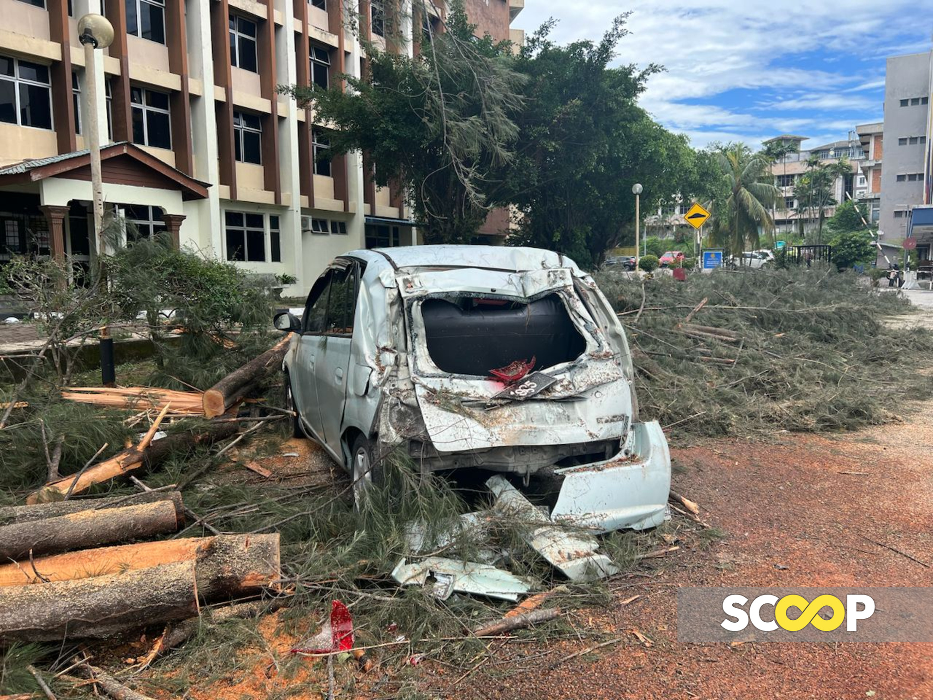 Intense cleanup underway after freak storm hits UM residential colleges ...