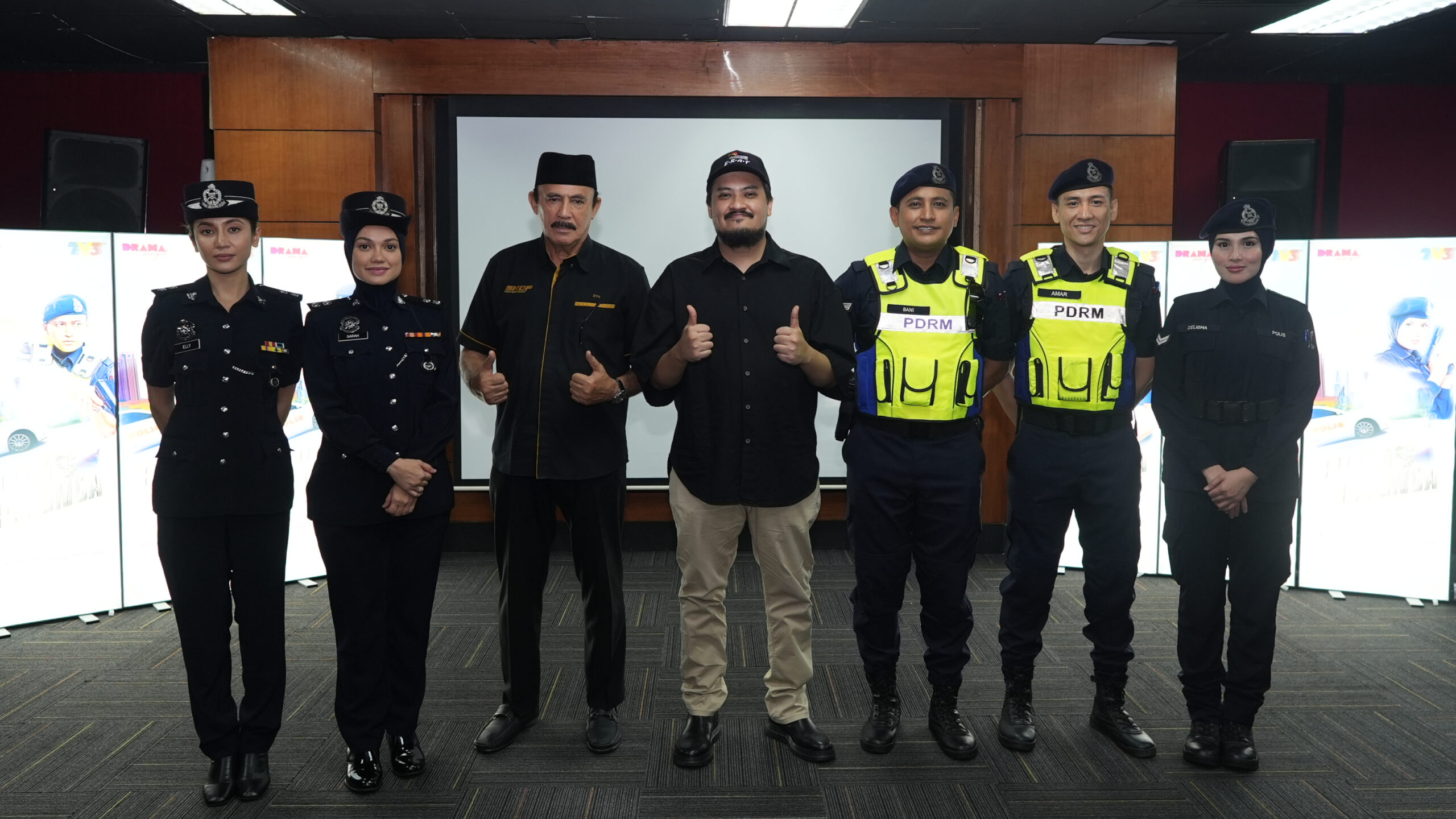 Kembali mengarah drama kepolisian baharu, Yusof Haslam pilih Shah ...