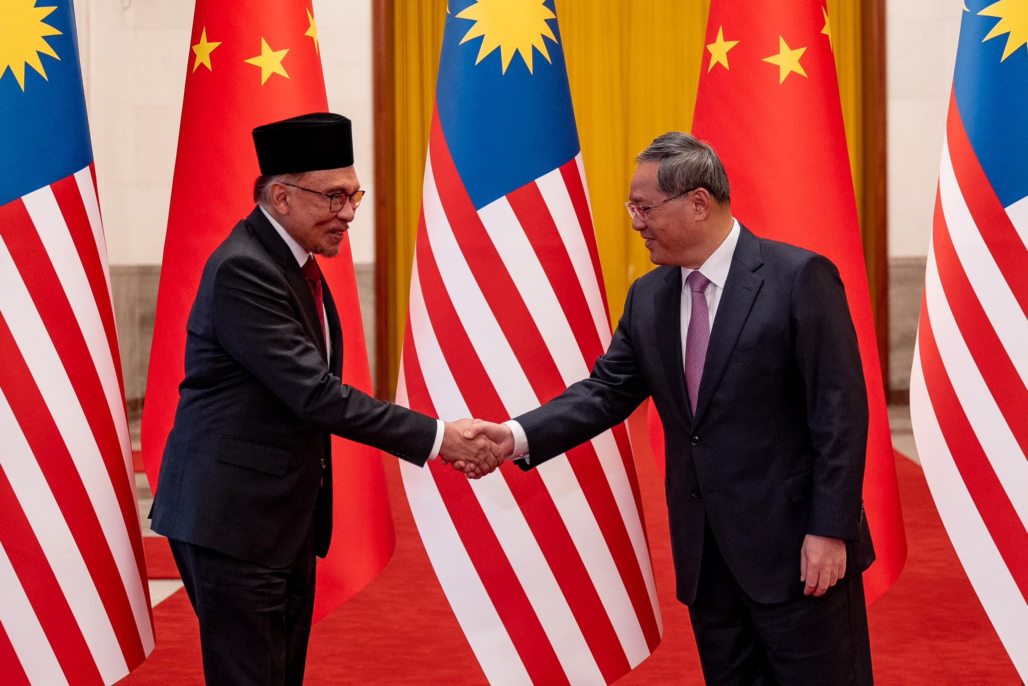 Chinese Premier Li on three-day visit to Malaysia to mark 50 years of ...