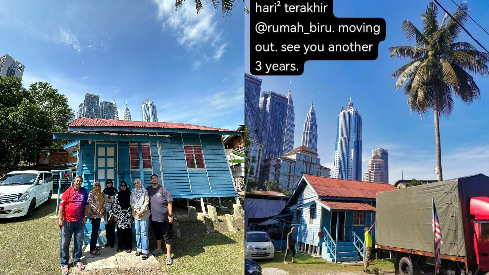 Ikon Kg Baru, Rumah Biru ditutup secara rasmi selama 4 tahun | Scoop