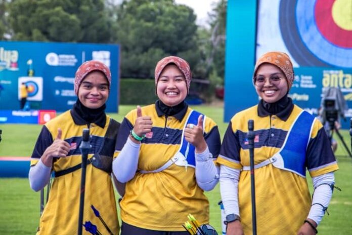 Historical bullseye: Malaysia's women's archery squad ends 68-year ...