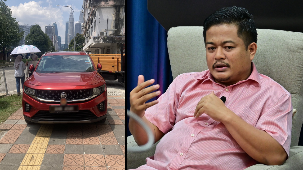 Parkir di laluan pejalan kaki, Ketua Pemuda Amanah mohon maaf | Scoop