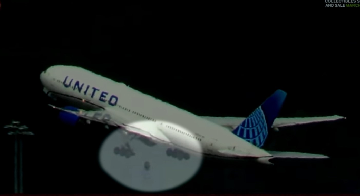 Wheel falls off United Airlines plane after take off from Los Angeles ...