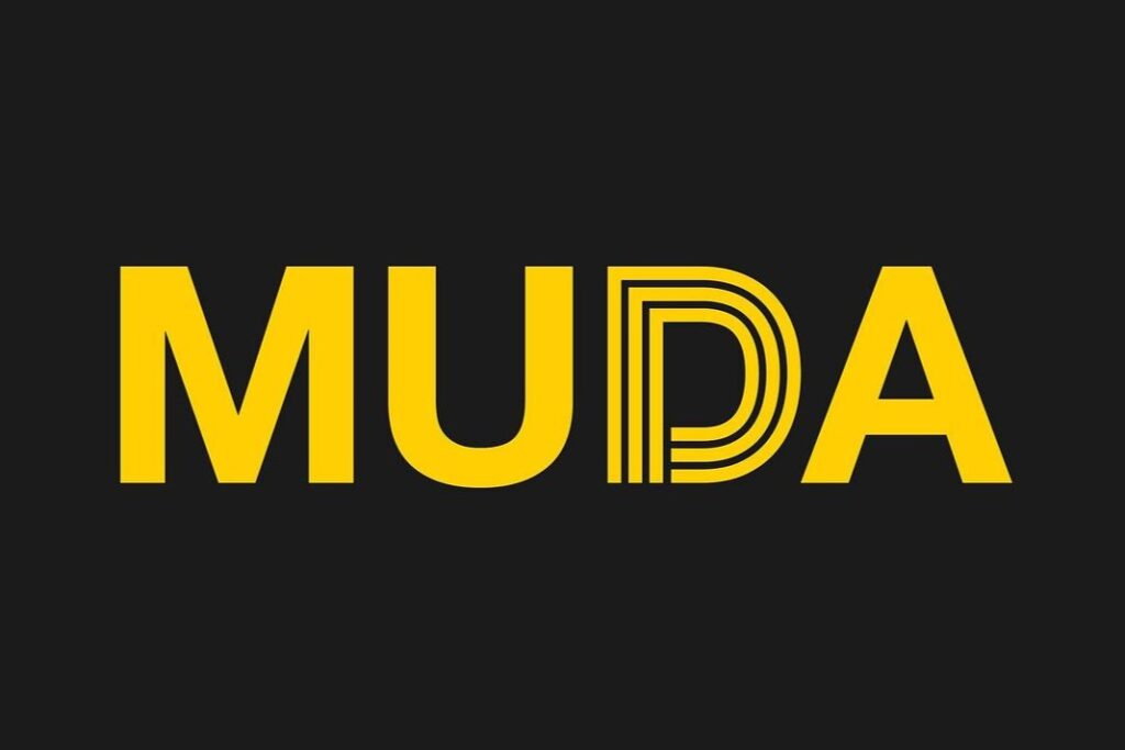 Yellow is the new white? Muda unveils new logo | Scoop