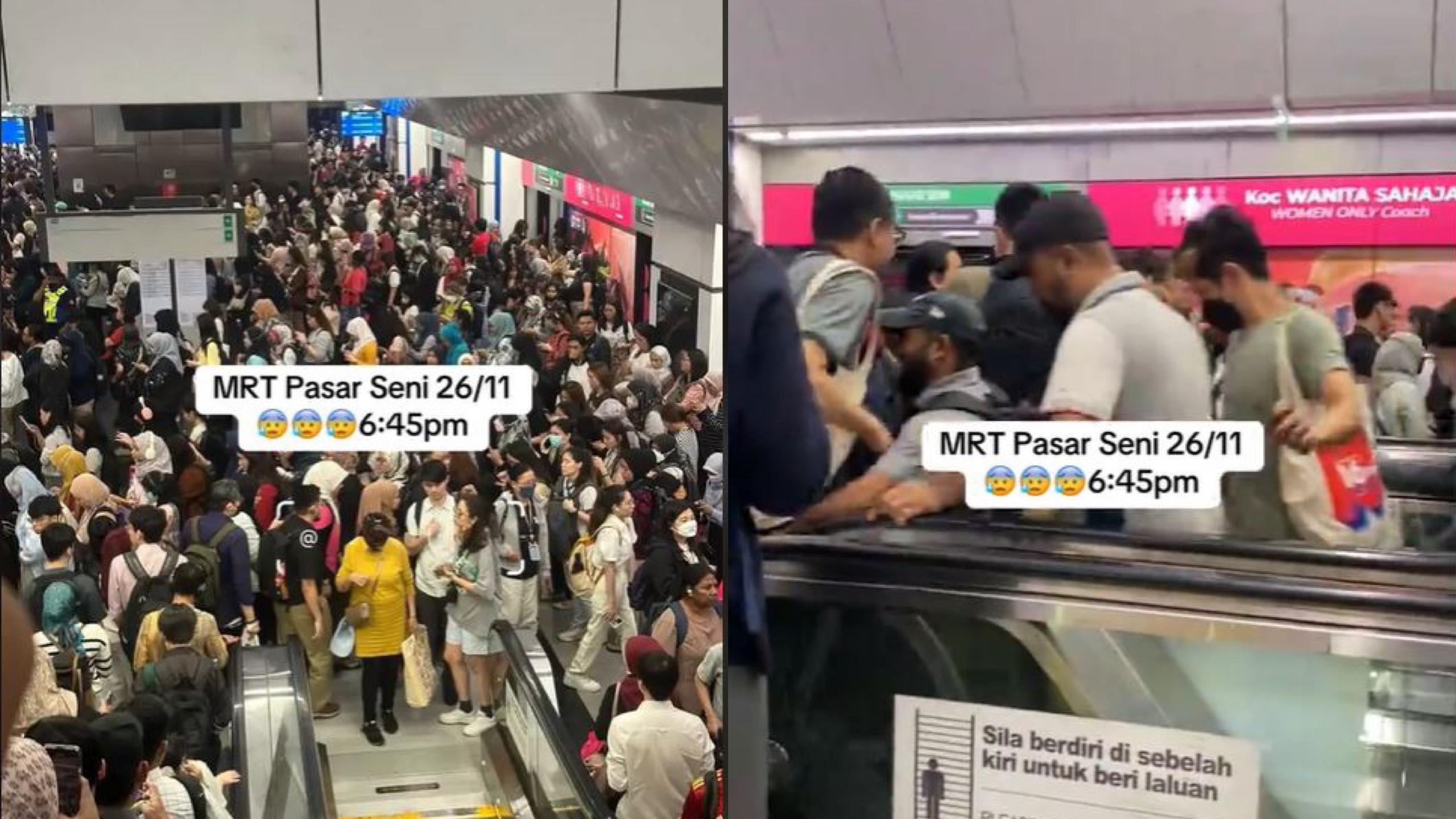 Prasarana improves SOPs following viral Pasar Seni MRT congestion clip ...