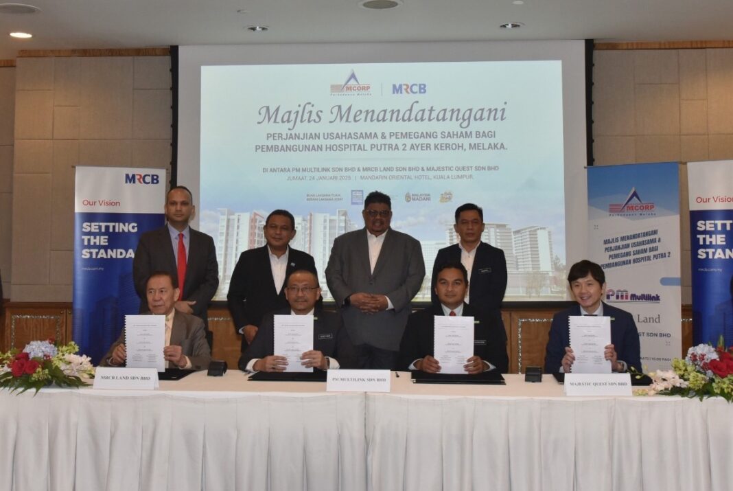 MRCB Land in JV to build Hospital Putra 2 for Melaka’s new medical ...
