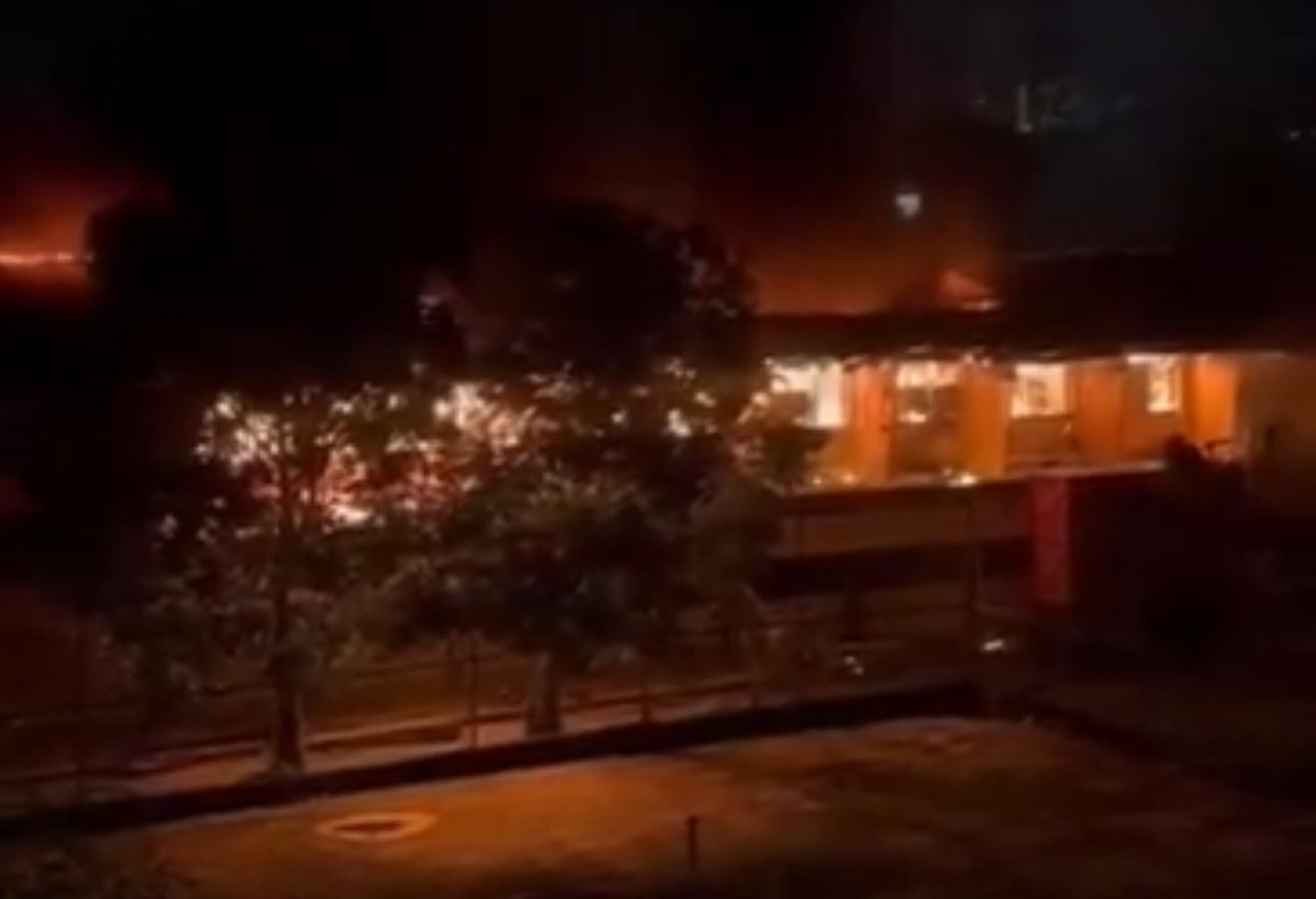 Fire breaks out at SMK Tinggi Setapak dorm block which houses 91 ...