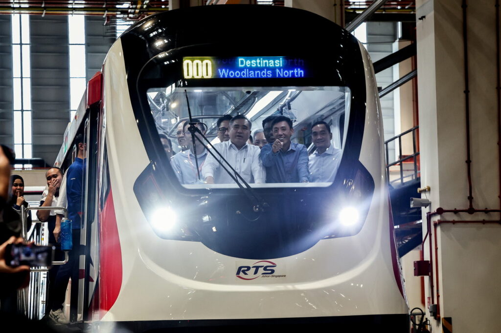 First Johor Bahru-Singapore RTS Link train unveiled, testing underway ...