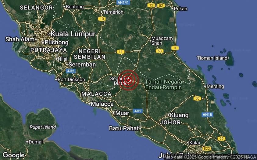 Segamat quake linked to reactivated fault, experts warn | Scoop