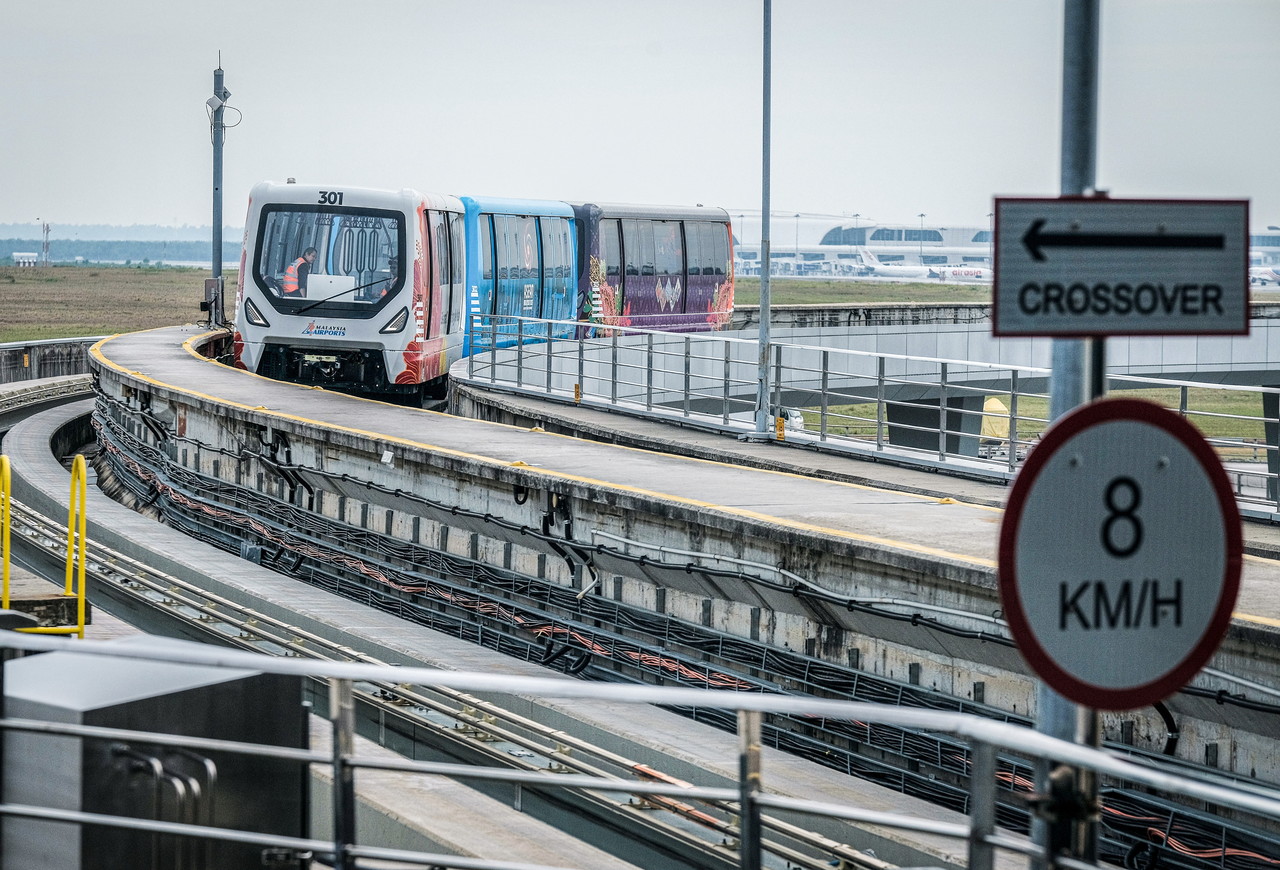 Aerotrain service at KLIA Terminal 1 fully restored after evening ...