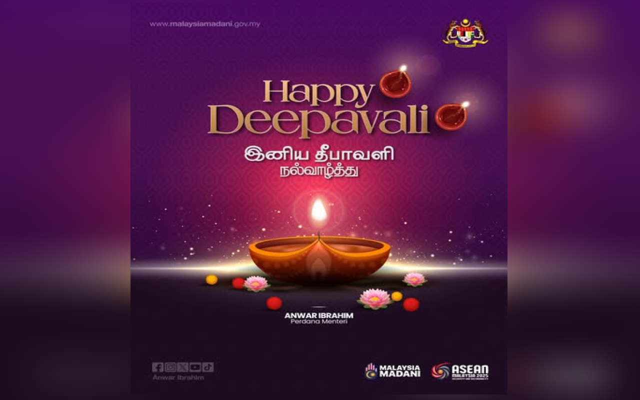 Deepavali perteguh semangat kekitaan, asas kekuatan negara: Anwar | Scoop