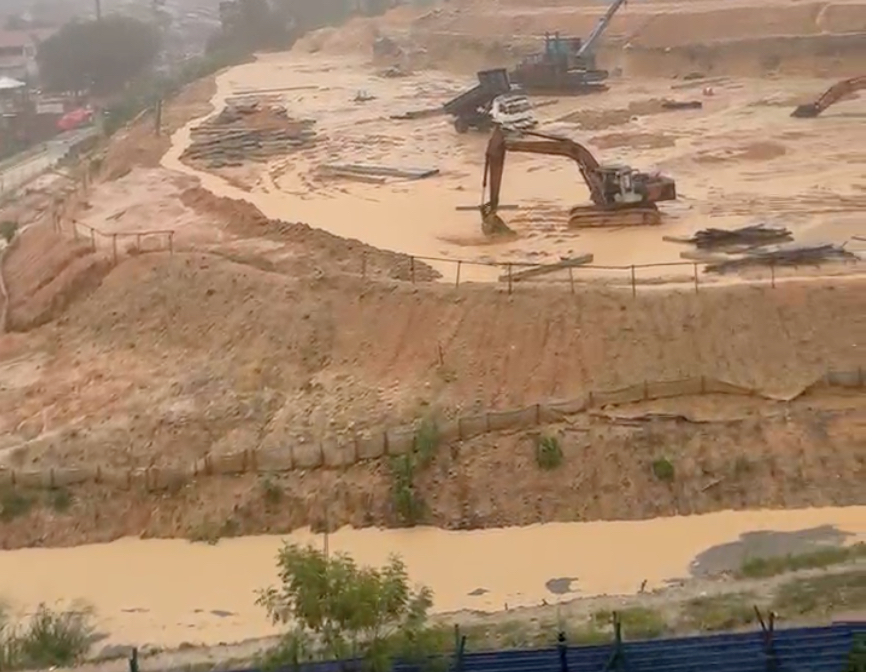 TTDI hillside project floods again despite stop-work order | Scoop